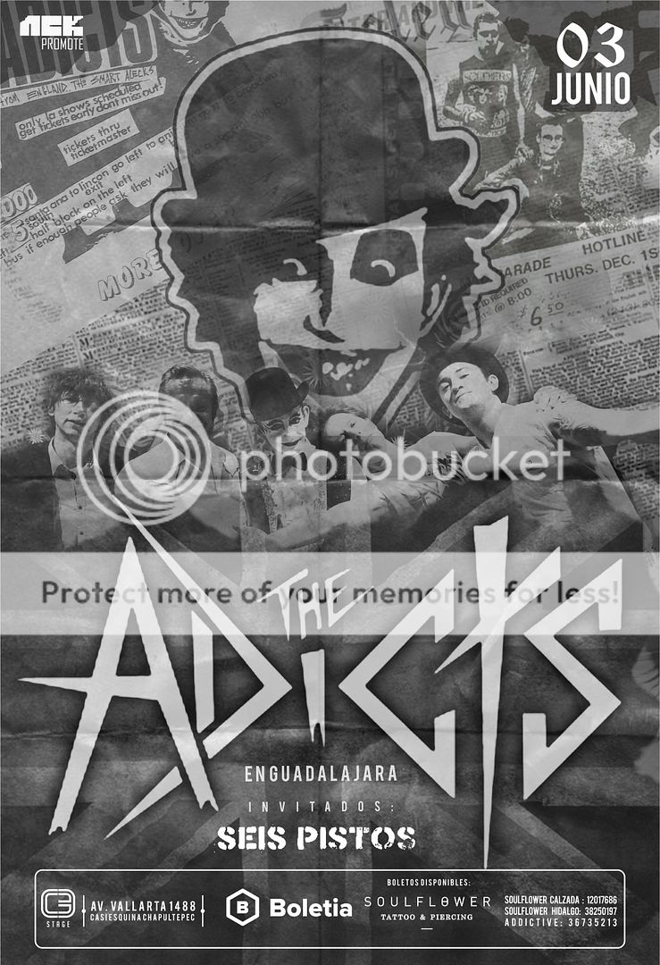 Compra boletos para The Adicts - Boletia