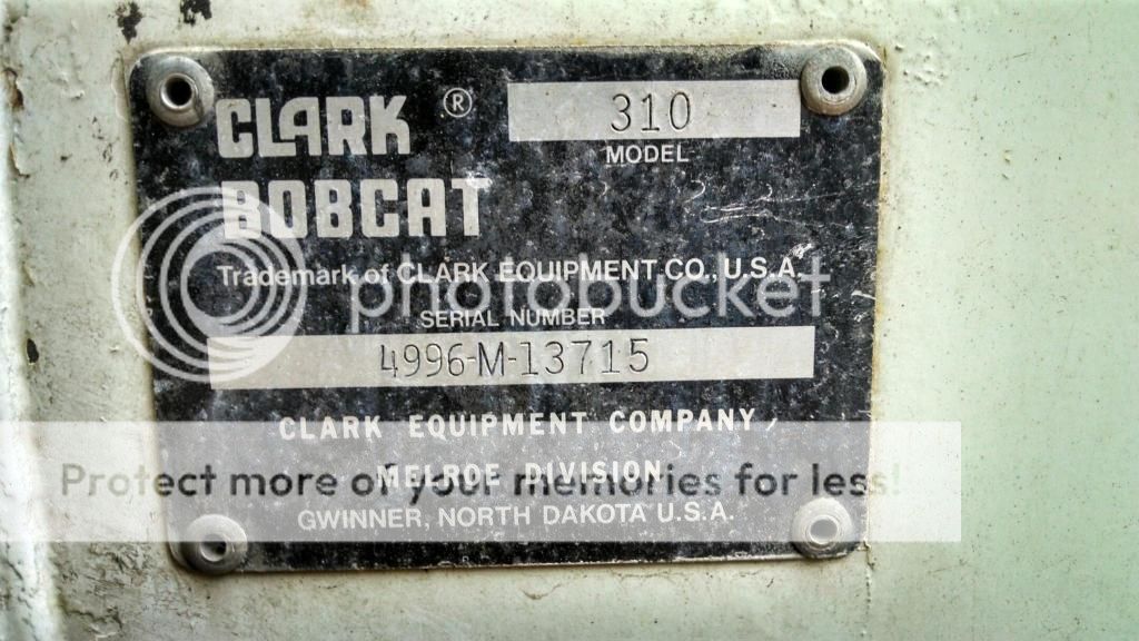 Bobcat-Clark 310 $5000 OBO | Snow Plowing Forum