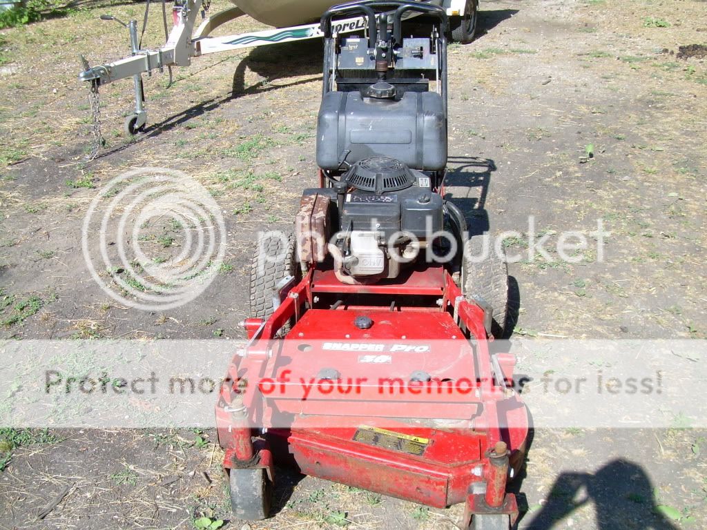 Snapper Pro 36" walk behind mower, Burlington WI | Snow Plowing Forum